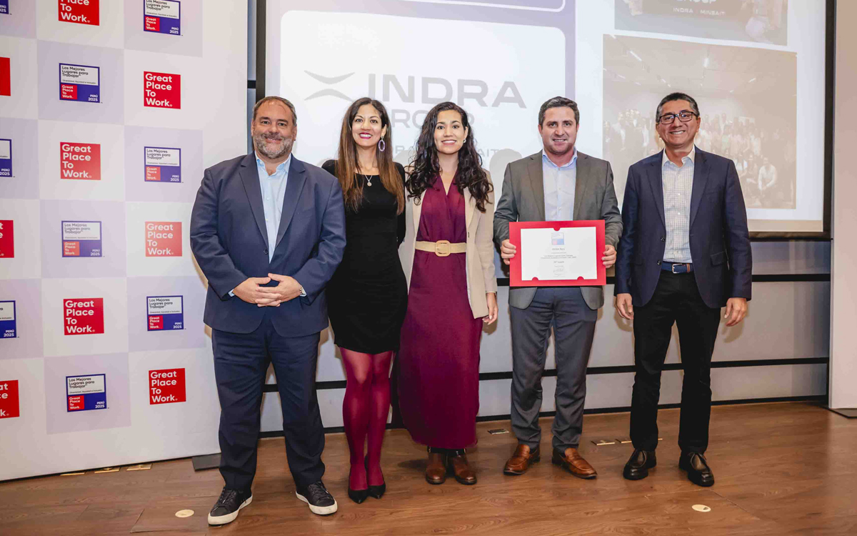 Great Place To Work 2025: Indra Group es reconocida como la única ...